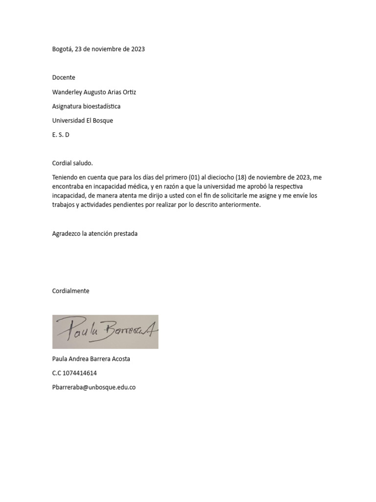 Solicitud Entrega de Trabajos | PDF