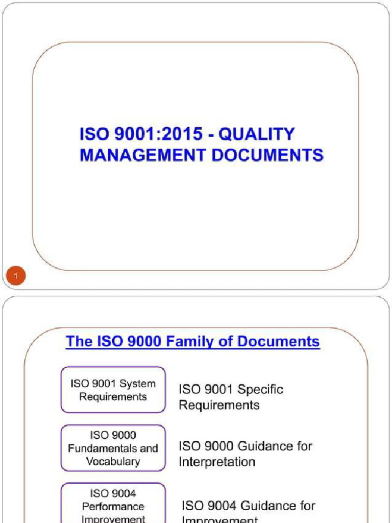 ISO 9001 Document | PDF