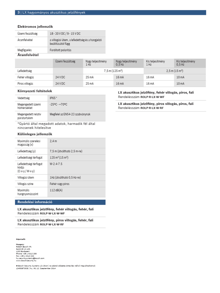 LX Sounder Beacon Data Sheet Huhu 13545539723 1 p3 | PDF