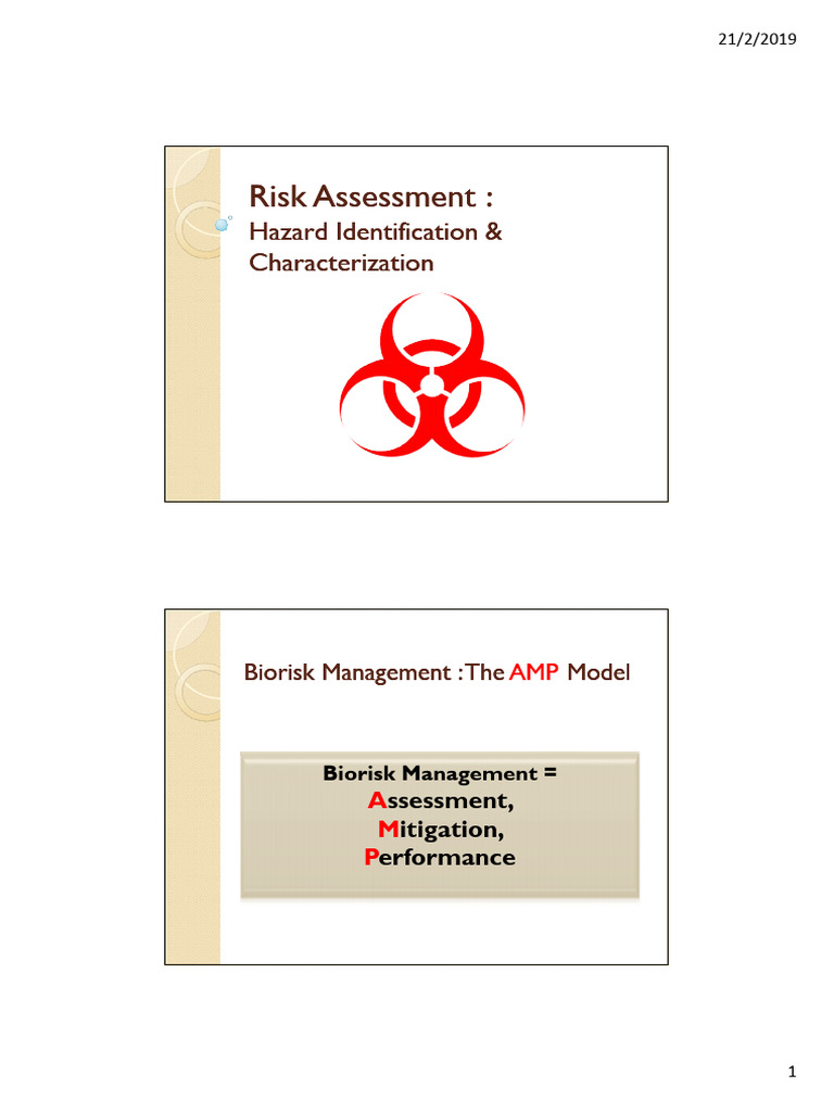 Chapter 2 Hazard Characterization | PDF