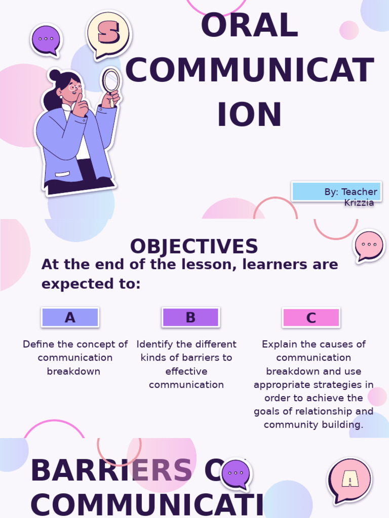 Oral Communication Grade 11 | PDF