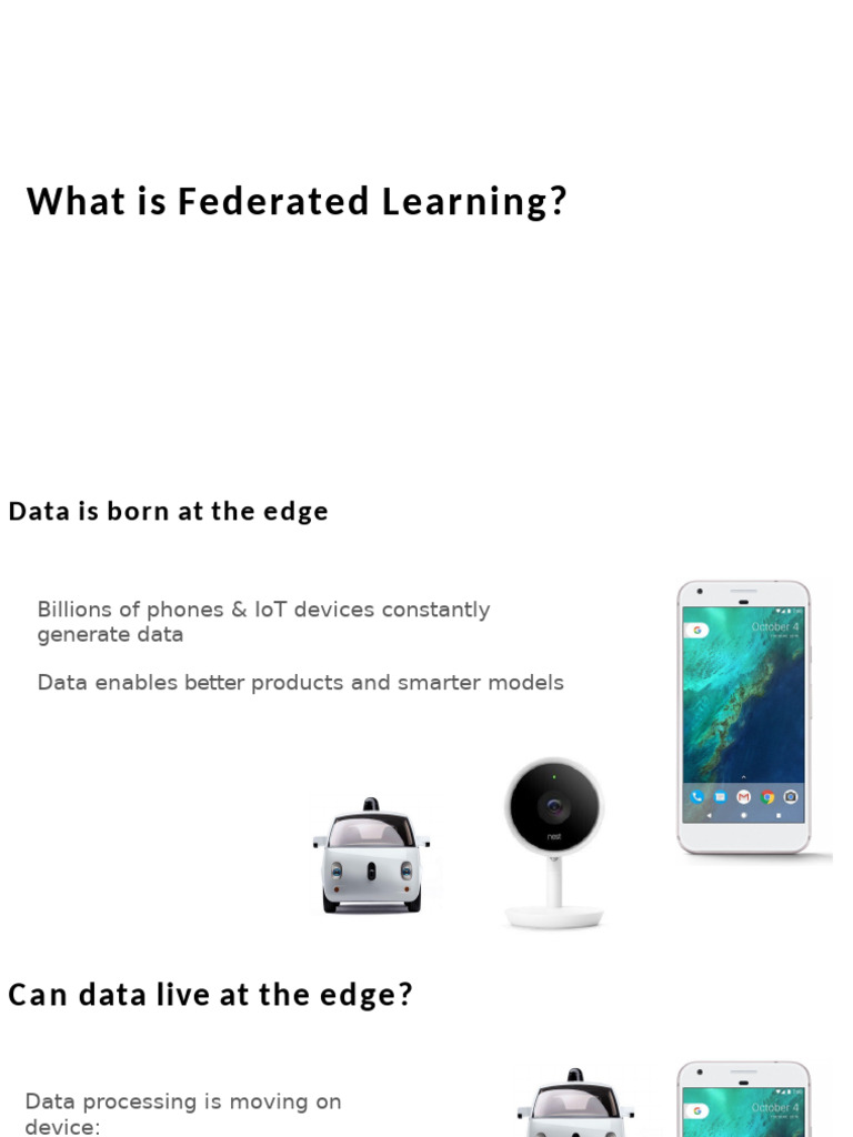 ML System Optimization - Lecture 7 Federated Learning Brief Introduction | PDF