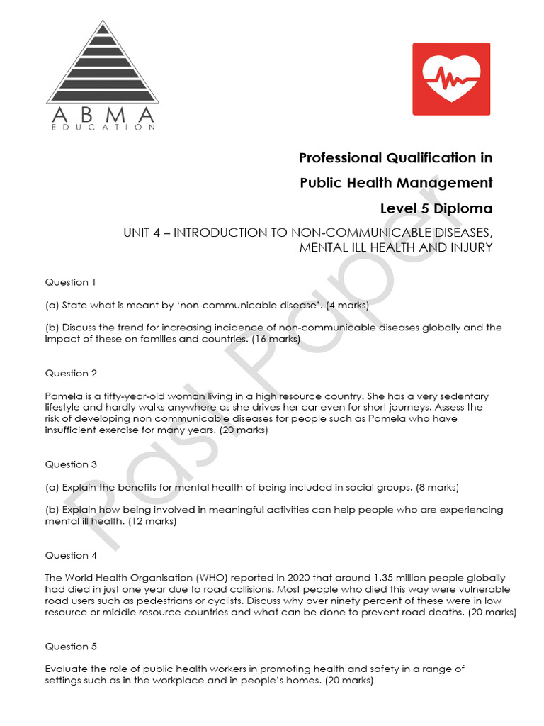 PH Level 5 Unit 4 March 21 | PDF