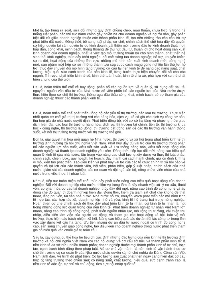 giải pháp của những thay đổi cơ che KT CNXHKH | PDF