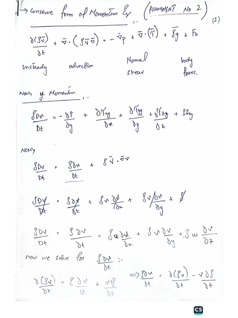 CFD Assignment 2 | PDF