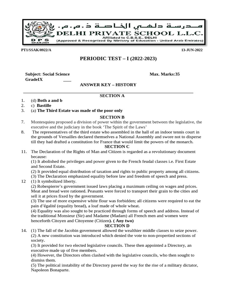 PT1 GR9 SS Hisak 22 23 - Set1 - 20506 | PDF