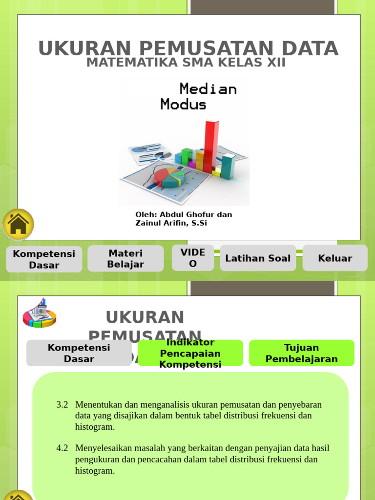 Modus Dan Median Data Kelompok Zainu | PDF