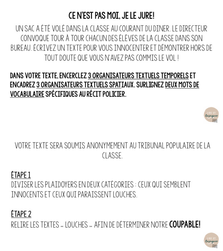 ME - Ce N'est Pas Moi, Je Le Jure! | PDF