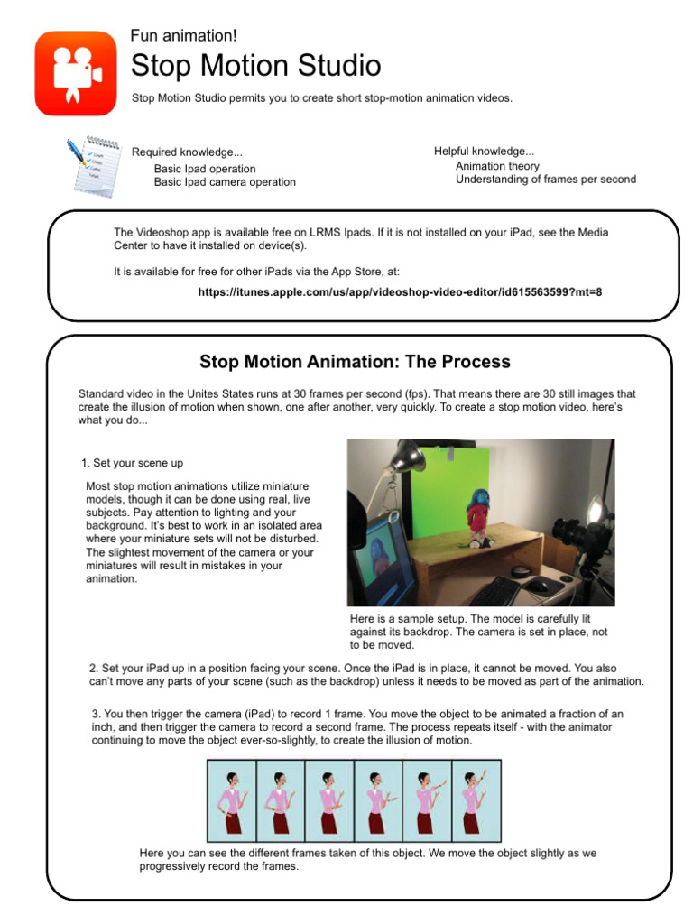 Stop Motion Studio App | PDF