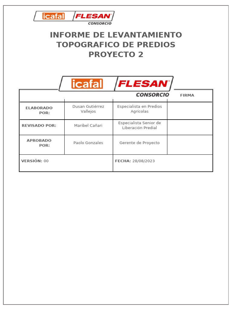 Informe Tecnico #001-Lept | PDF