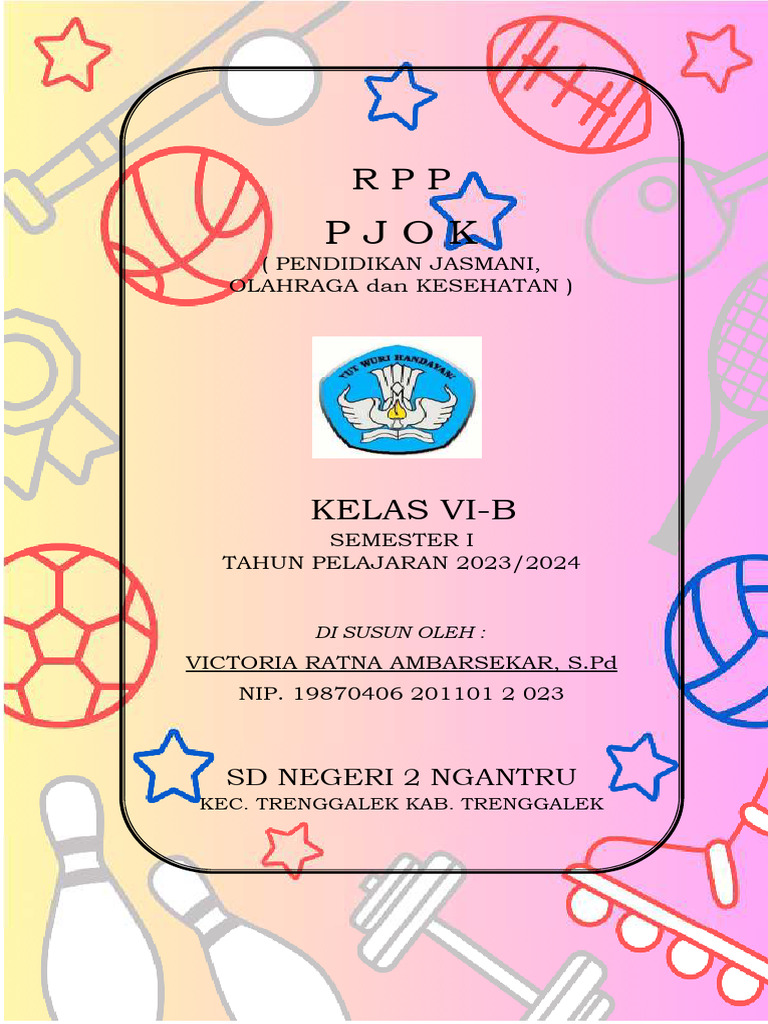 6. Rpp Kelas 6 b Semester 1 Tahun Pelajaran 2023-2024 | PDF