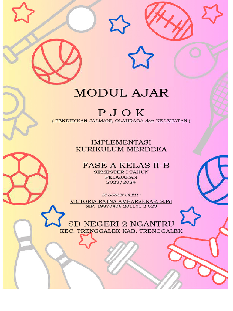 Modul Ajar Kelas 2b Semester 1 Tahun 2023-2024 | PDF