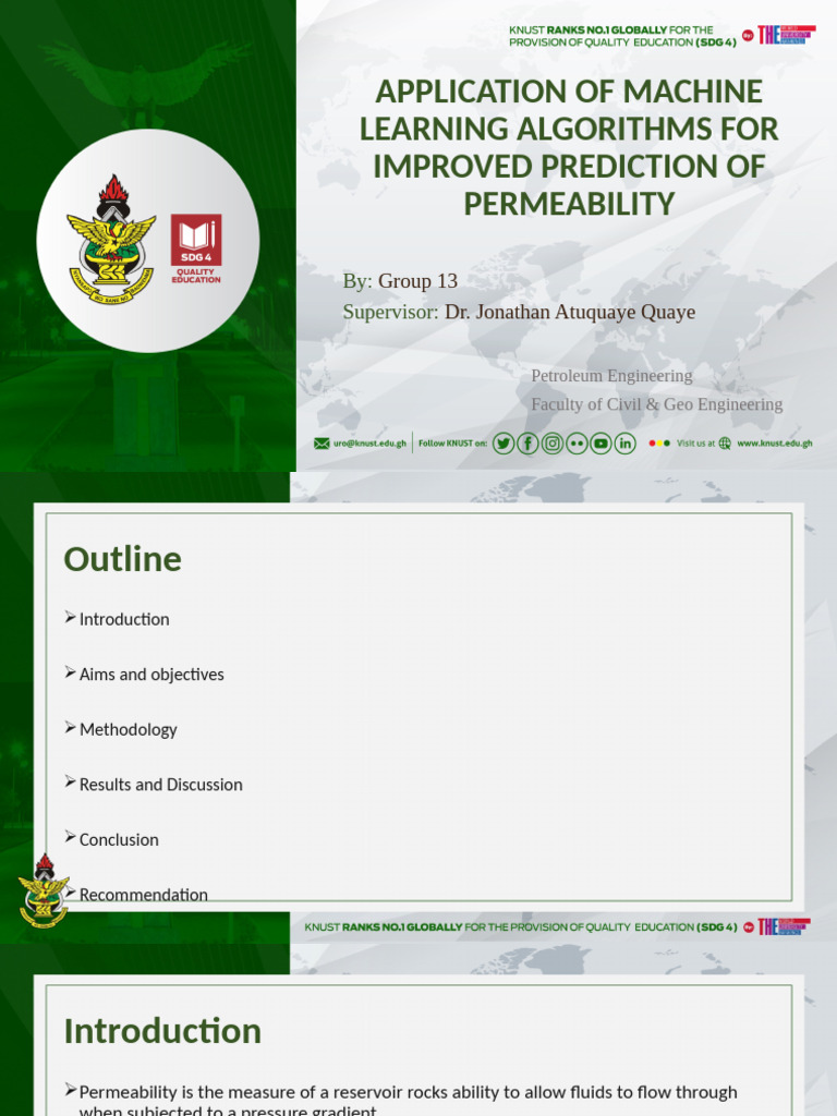 Application of Machine Learning Algorithms For Improved Prediction of ...
