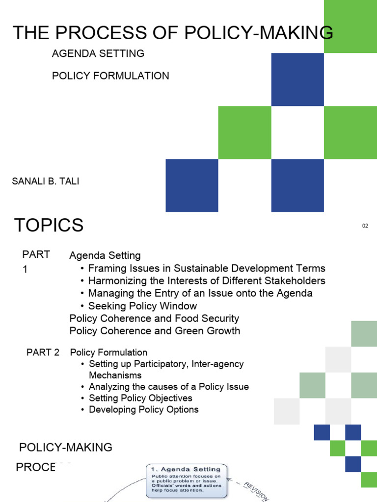 Process of Policy Making | PDF | Food Security | Business
