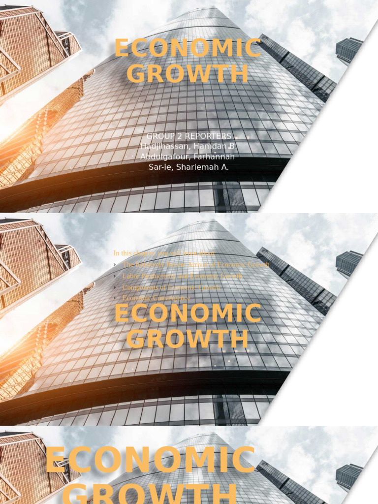 Economic Growth | PDF