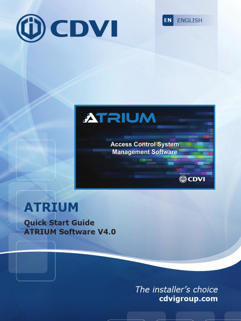 ATRIUM Quick Start Guide | PDF