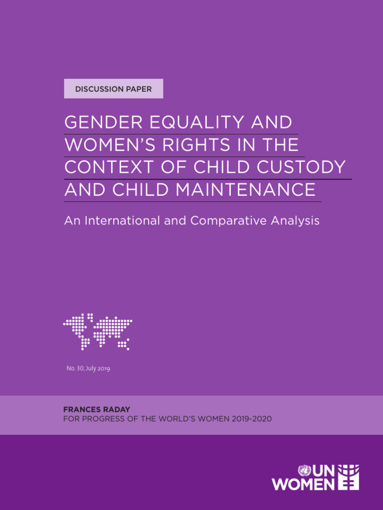 Gender Equality and Womens Rights in The Context of Child Custody and ...
