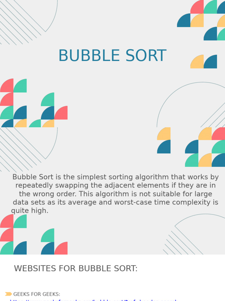 Bubble Sort PPT - 20240505 - 173949 - 0000 | PDF