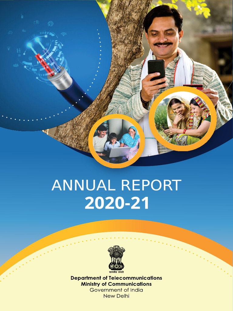 Annual Report 2020-21 (Department of Telecommunication) - English - 18 ...