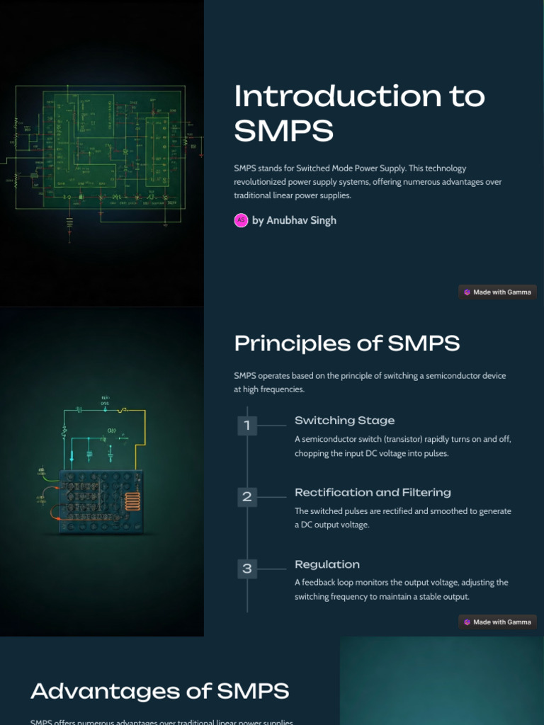 Introduction To SMPS | PDF
