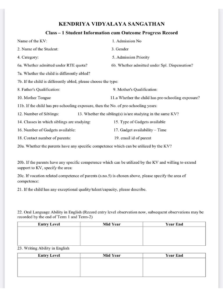 Entry Level Assessment | PDF