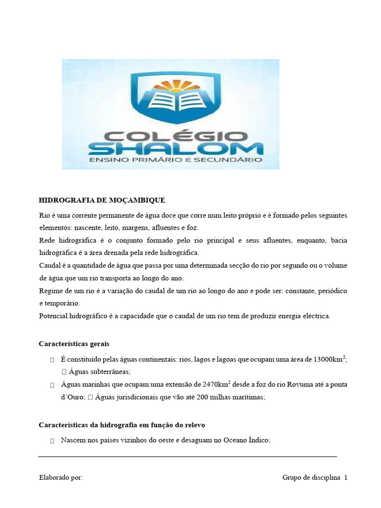 Ficha 10 Classe Shalom | PDF