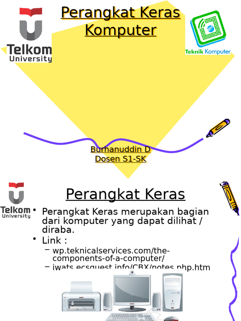 Perangkat Keras Komputer | PDF