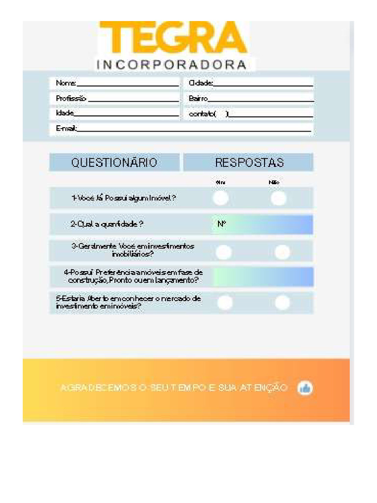 Fichario Tegra | PDF