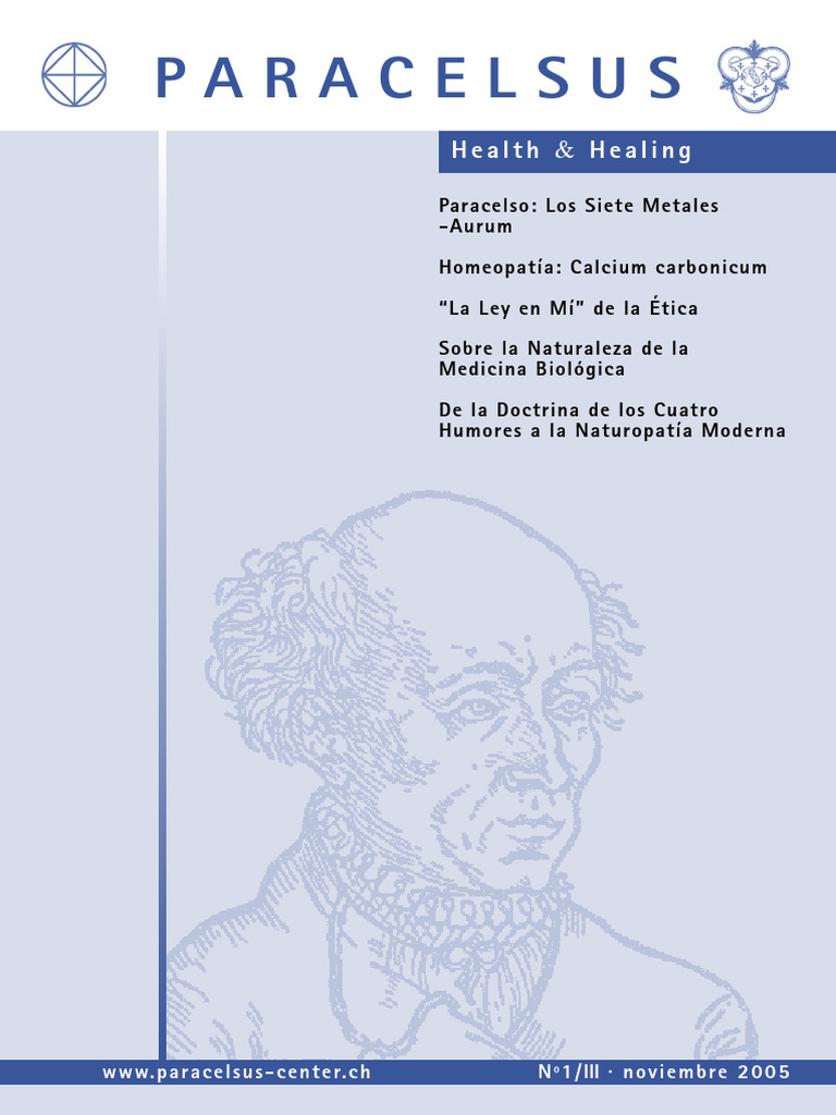 Paracelsus, Los 7 Metales Por Paracelso | PDF