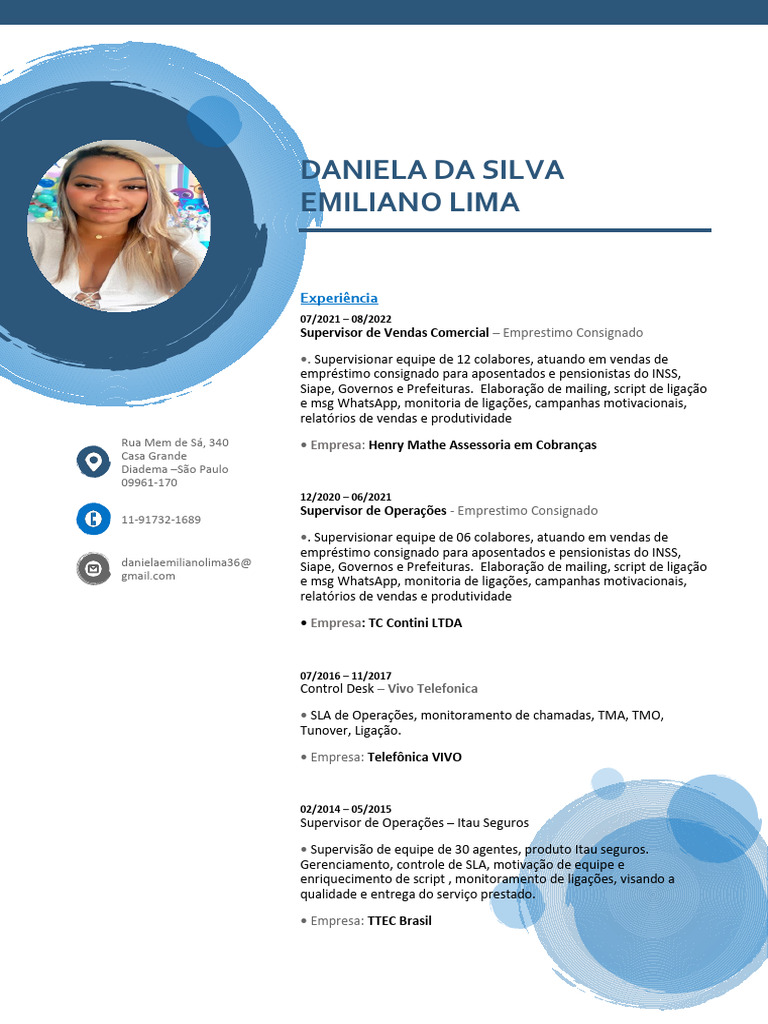 CV 2023 Daniela | PDF