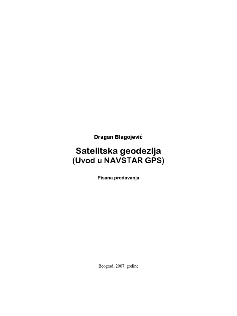 Satgeo | PDF