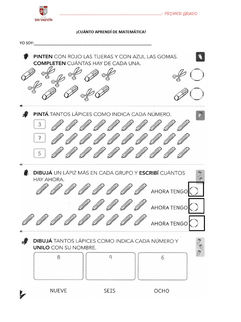 Pruebita de Matemática-Mayo | PDF