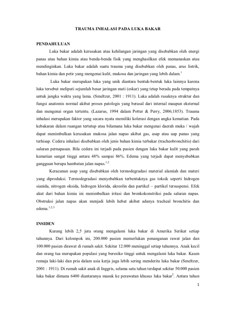 Trauma Inhalasi - Perumperindo.co.id