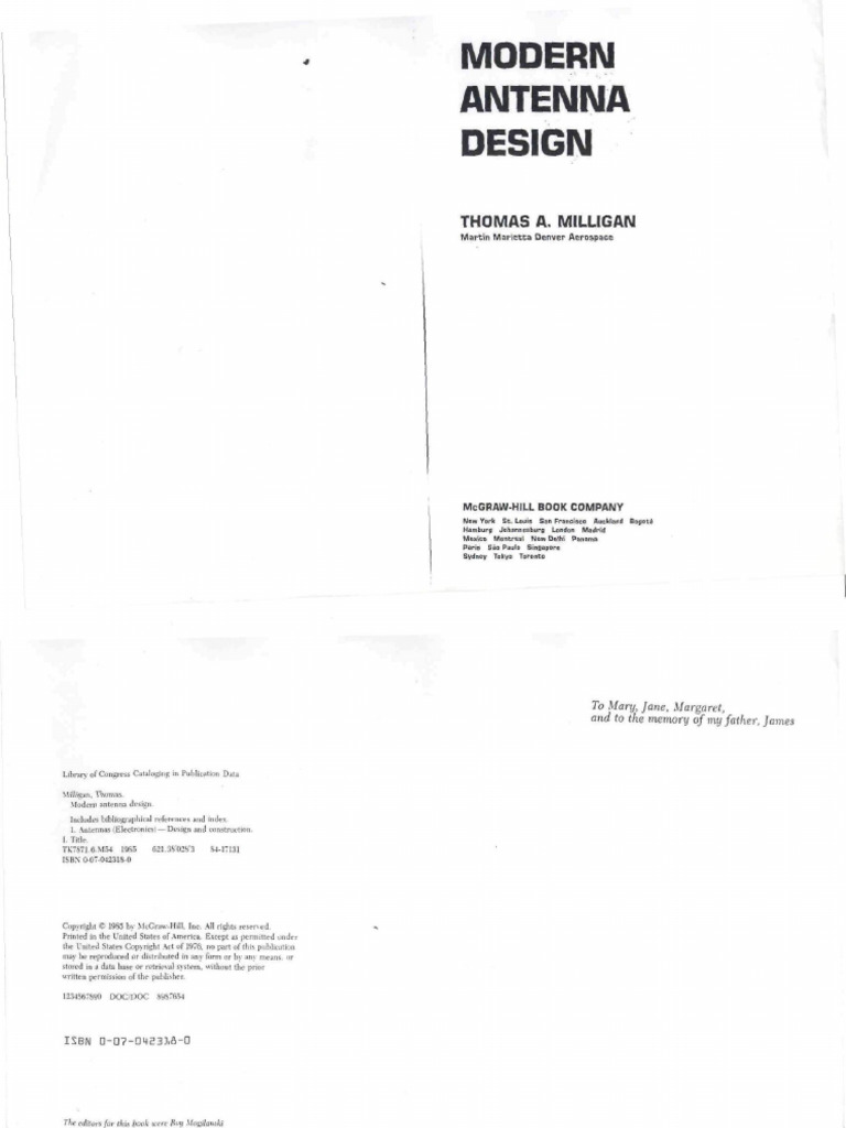 Hardware - Modern Antenna Design | PDF