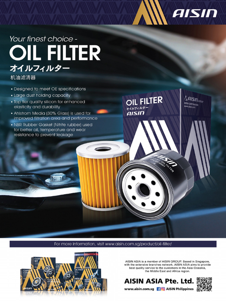 Aisin-Oil-Filter | PDF