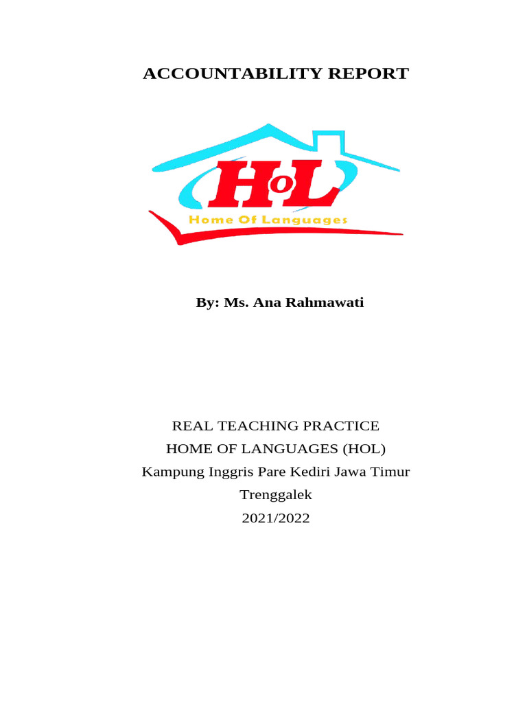 Report Jan | PDF | Grammar | Linguistics