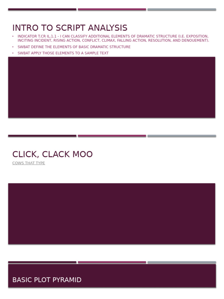 Dramatic Structure | PDF