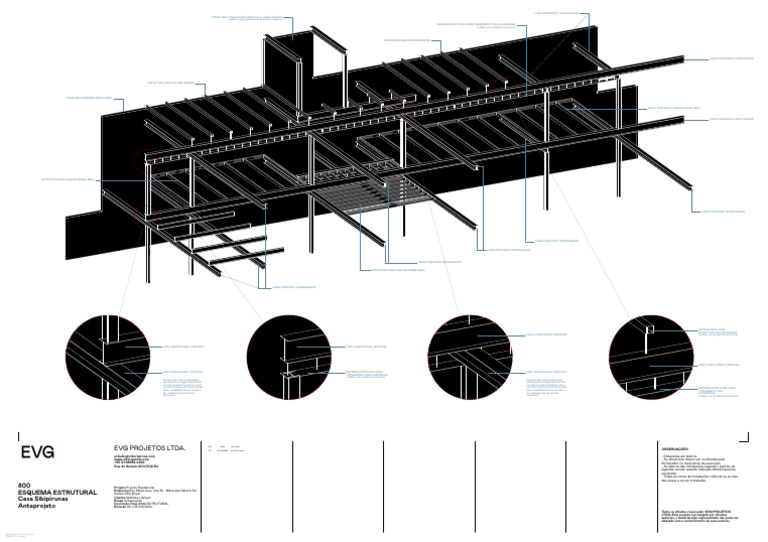 2403 - Ap - 800 - Esquema Estrutural - R00 | PDF