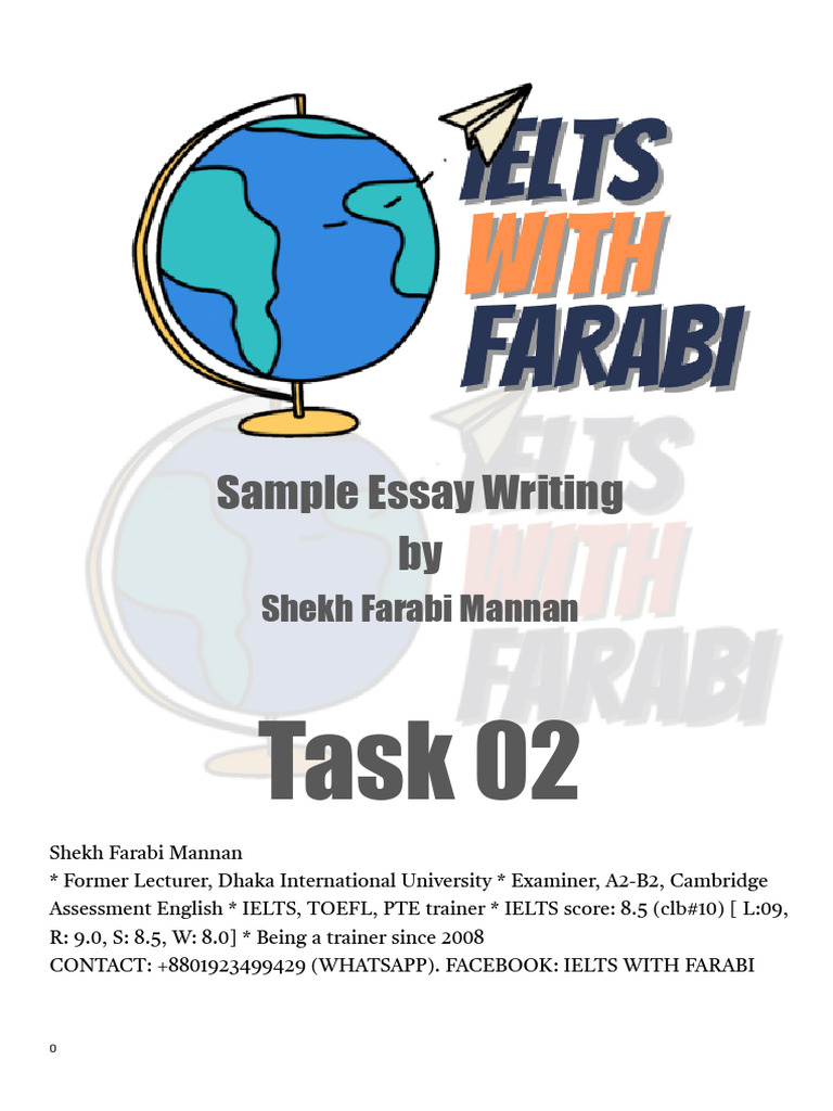 Writing Task 02 Sample Answers | PDF