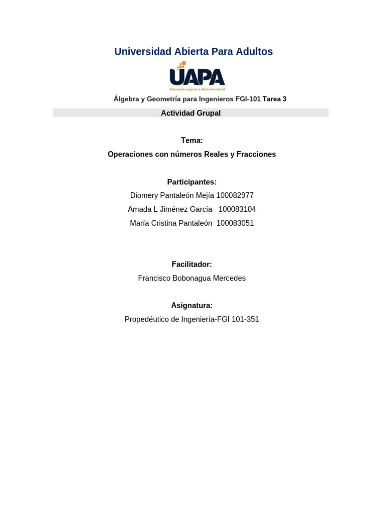 Tarea Grupal 1 | PDF