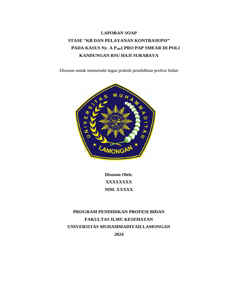 Contoh Laporan Soap 1 Pdf