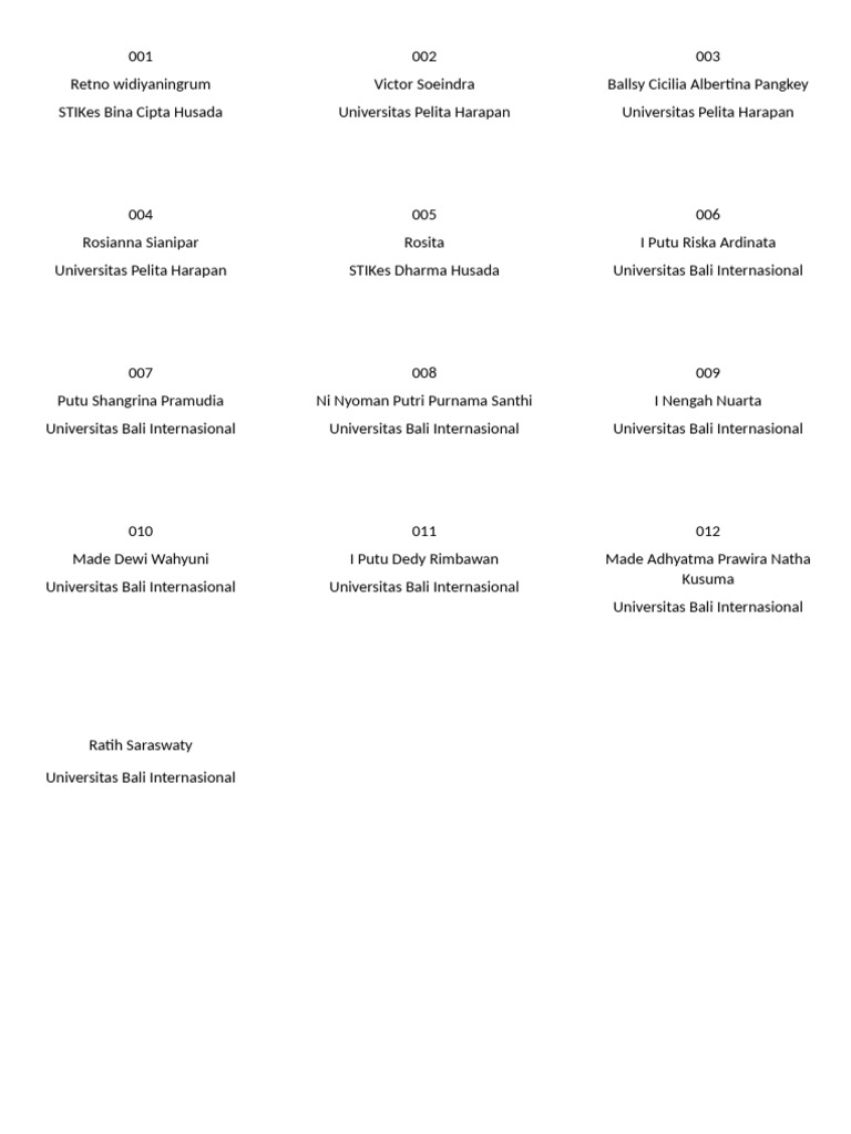 Retno Widyaningrum (Label, Aplikasi Komputer) | PDF