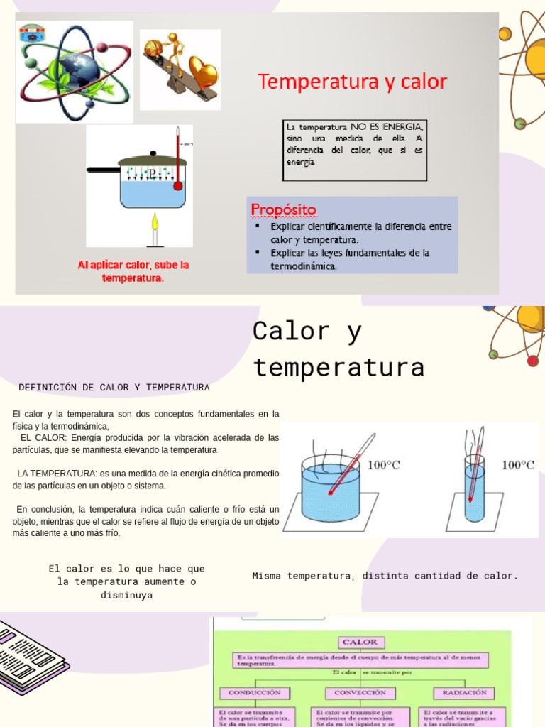 Calor y Temperatura | PDF