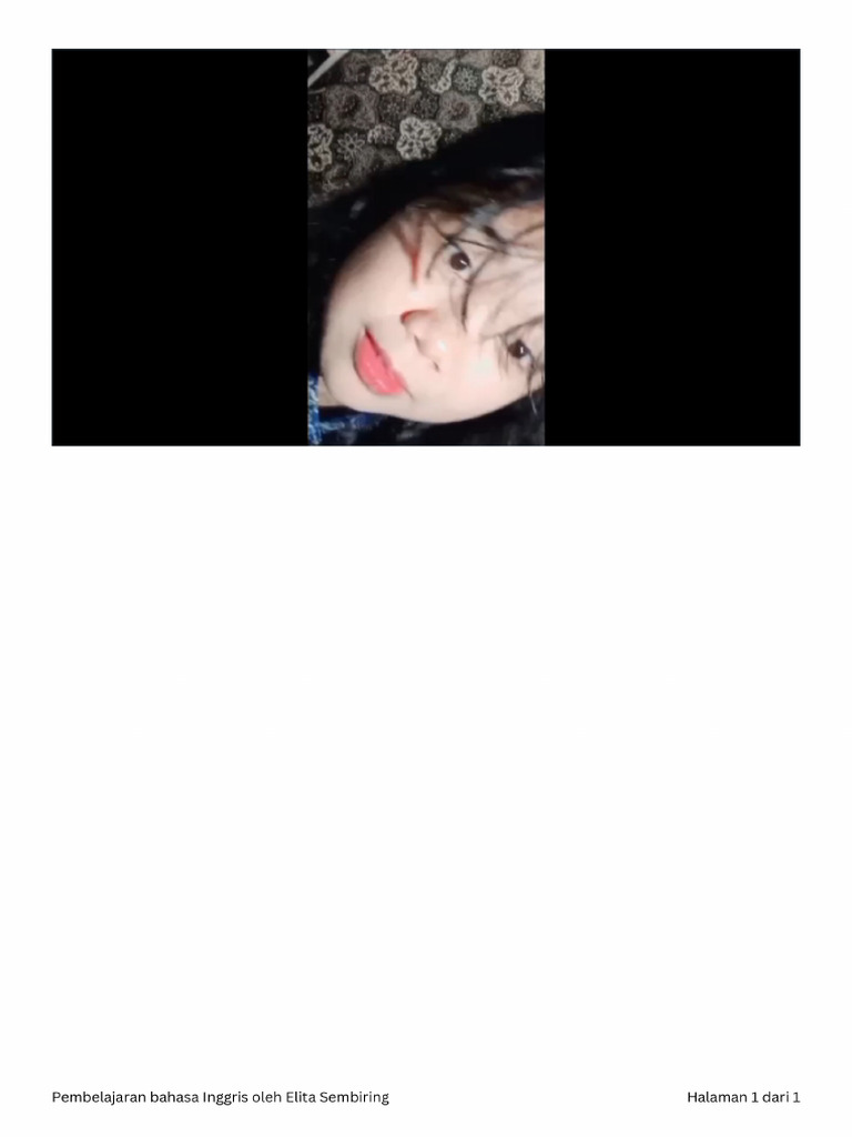 Pembelajaran Bahasa Inggris Oleh Elita Sembiring - 20240810 - 045400 - 0000 | PDF