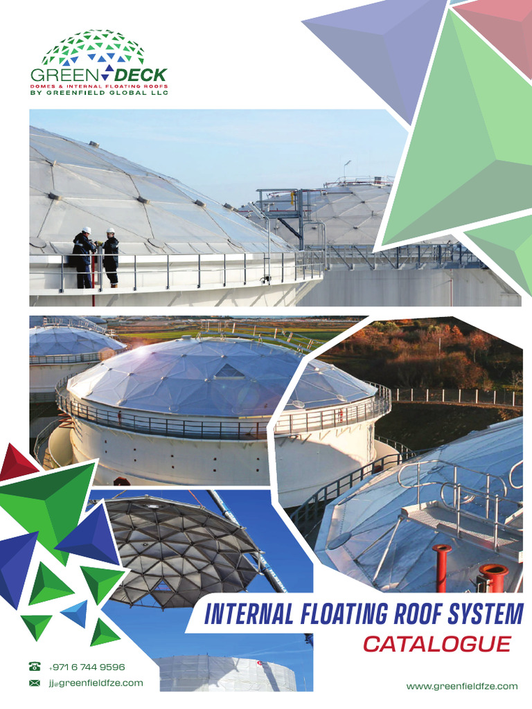 Internal Floating Roof System Catalogue - Green Deck - By Greenfield ...