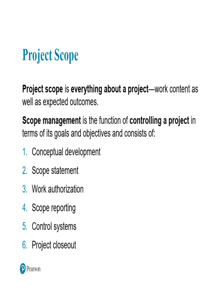 Project Scope: Project Scope Everything About A Project Scope ...