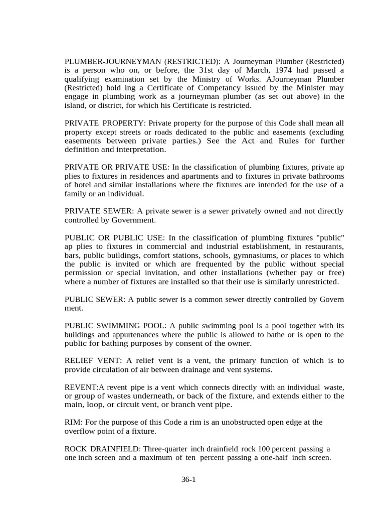 Bahamas Building Code 3rd Edition - Print - Parte6 | PDF | Pipe (Fluid ...