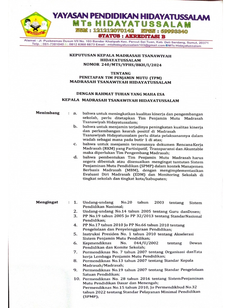 SK TPM | PDF