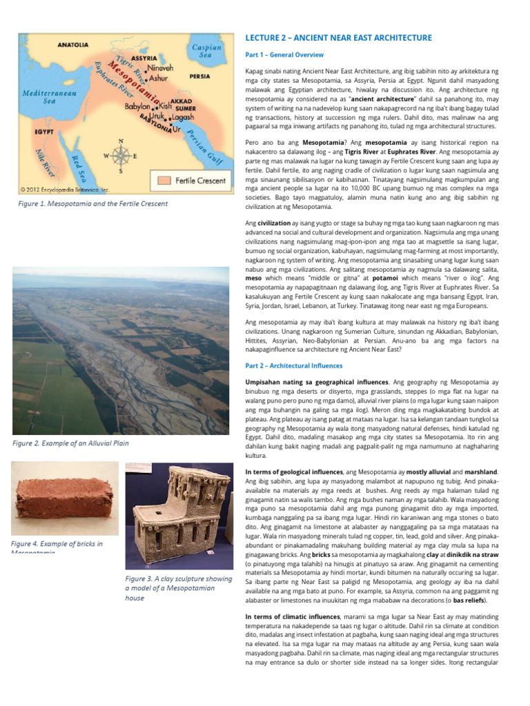 Lecture 02 - Near East Architecture | PDF
