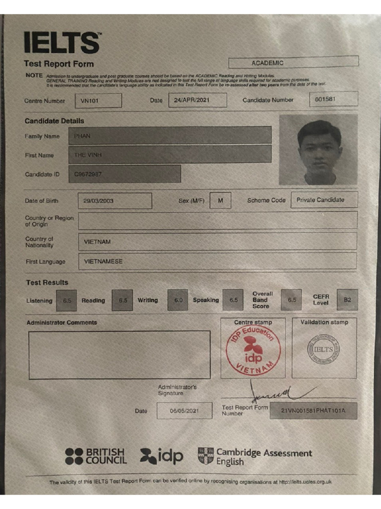 IELTS Qualification | PDF